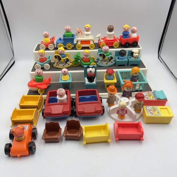 Fisher-Price | Toys | Vintage 972 Fisher Price Little People Nursery ...